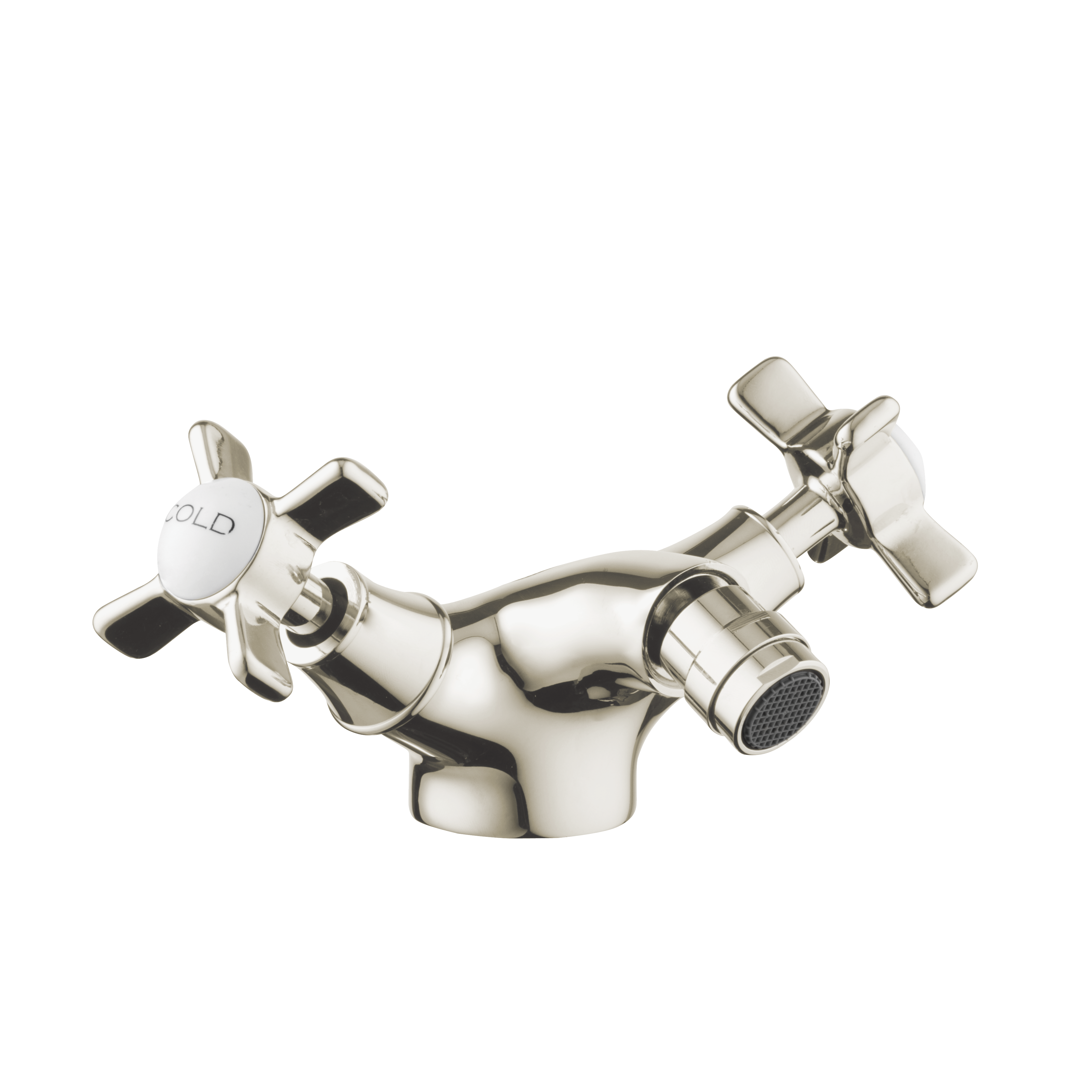 Monobloc Bidet Mixer - Cross Handles – Renaissancebathrooms